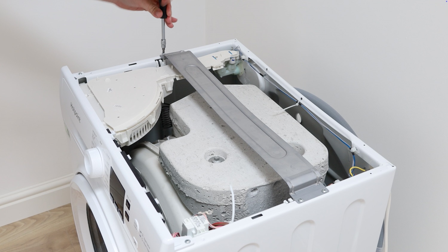 How to Replace a Washing Machine Dispenser Drawer Hopper - Hotpoint